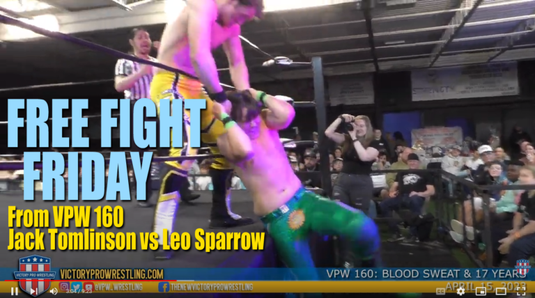Free Fight Friday: Leo Sparrow debuts in VPW against Jack Tomlinson ...