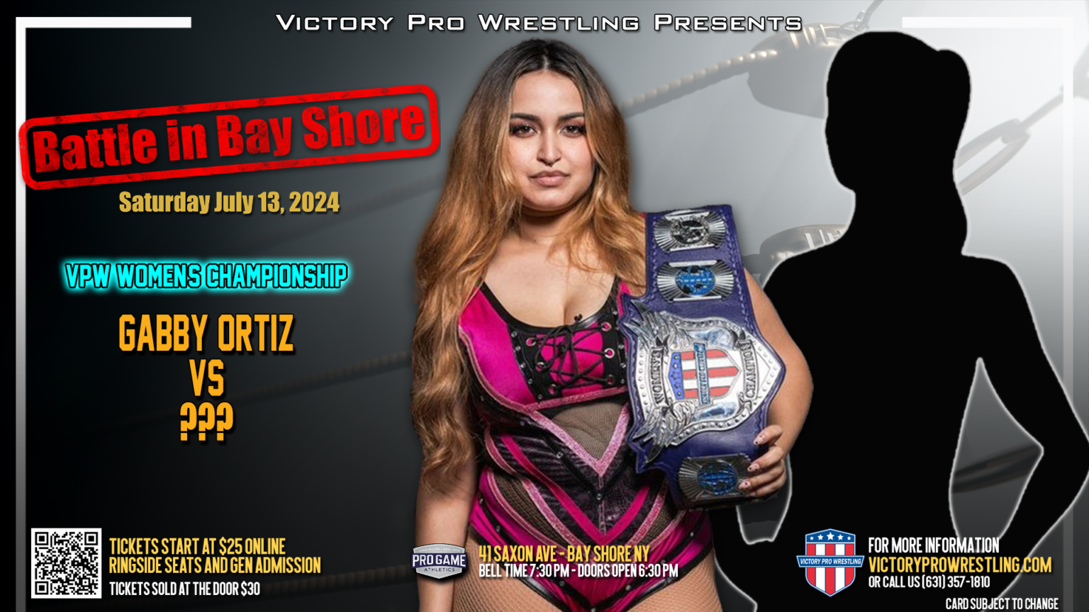 Victory Pro Wrestling – Long Island's Premiere Wrestling Event since 2005