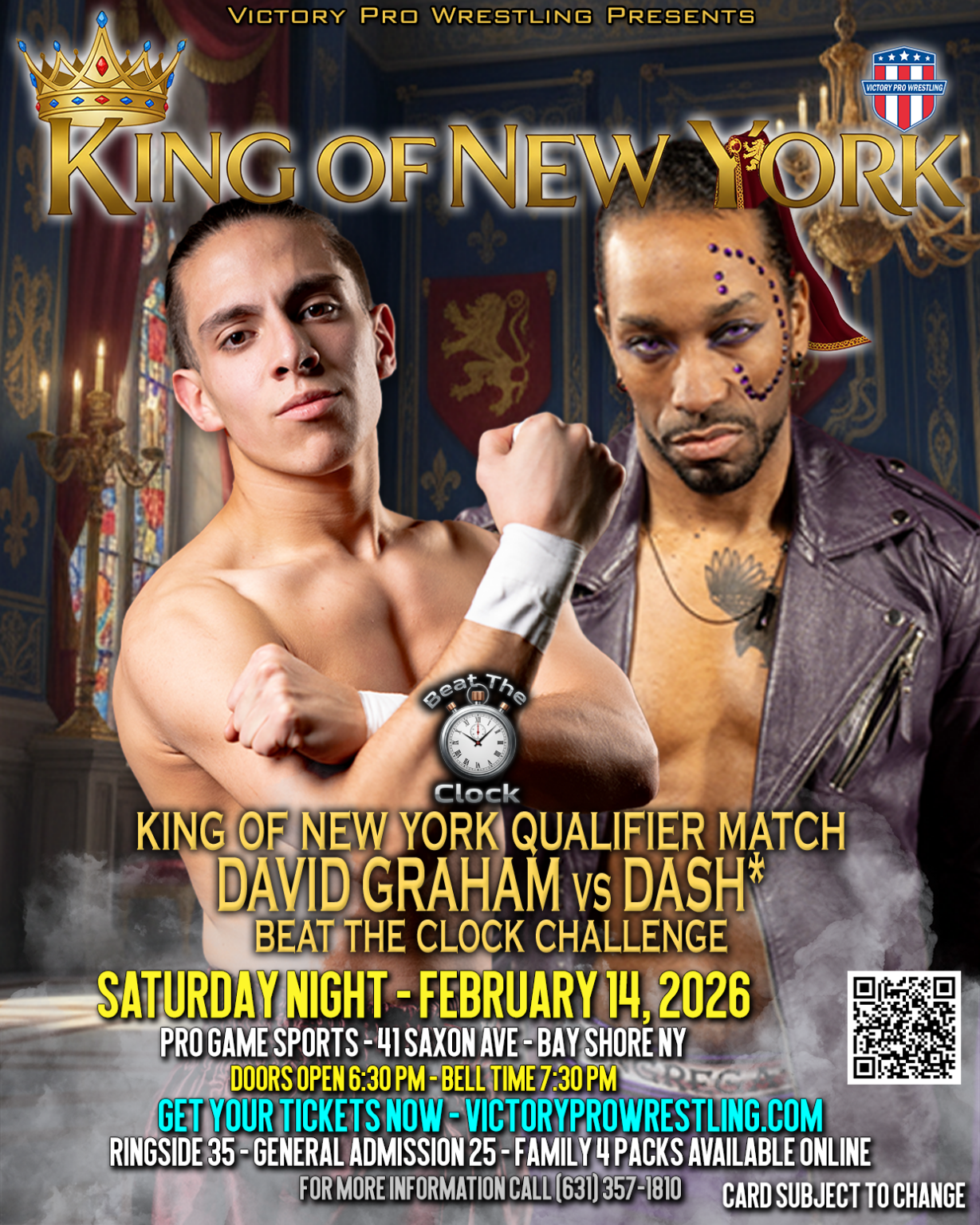 The Road to the King of New York: The Veteran David Graham vs. The ...